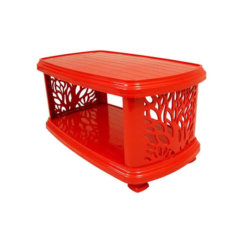 SAAB SP-280-T FULL PLASTIC DOUBLE SHELF TREE CROSS TABLE – Saab Pakistan