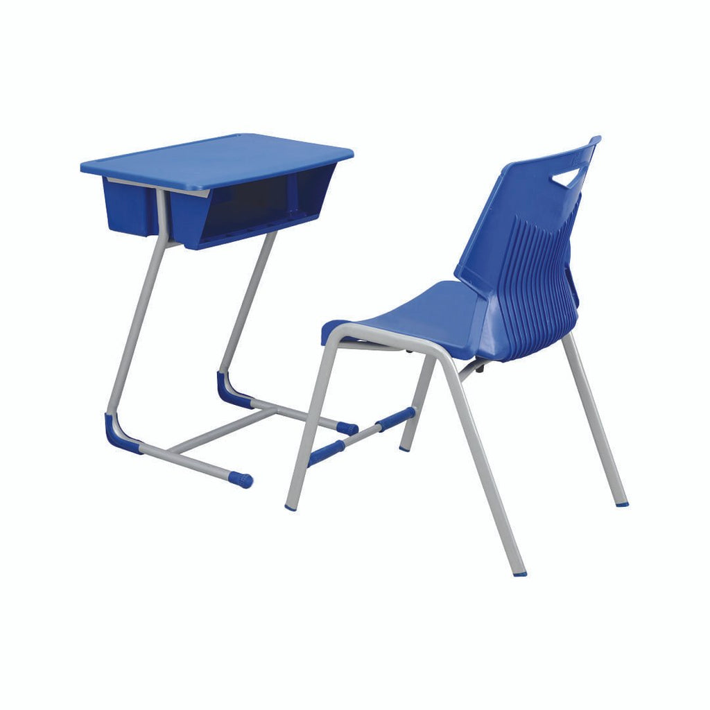 SAAB S-490-U Study Desk With Plastic Top, Box and U Frame – Saab Pakistan