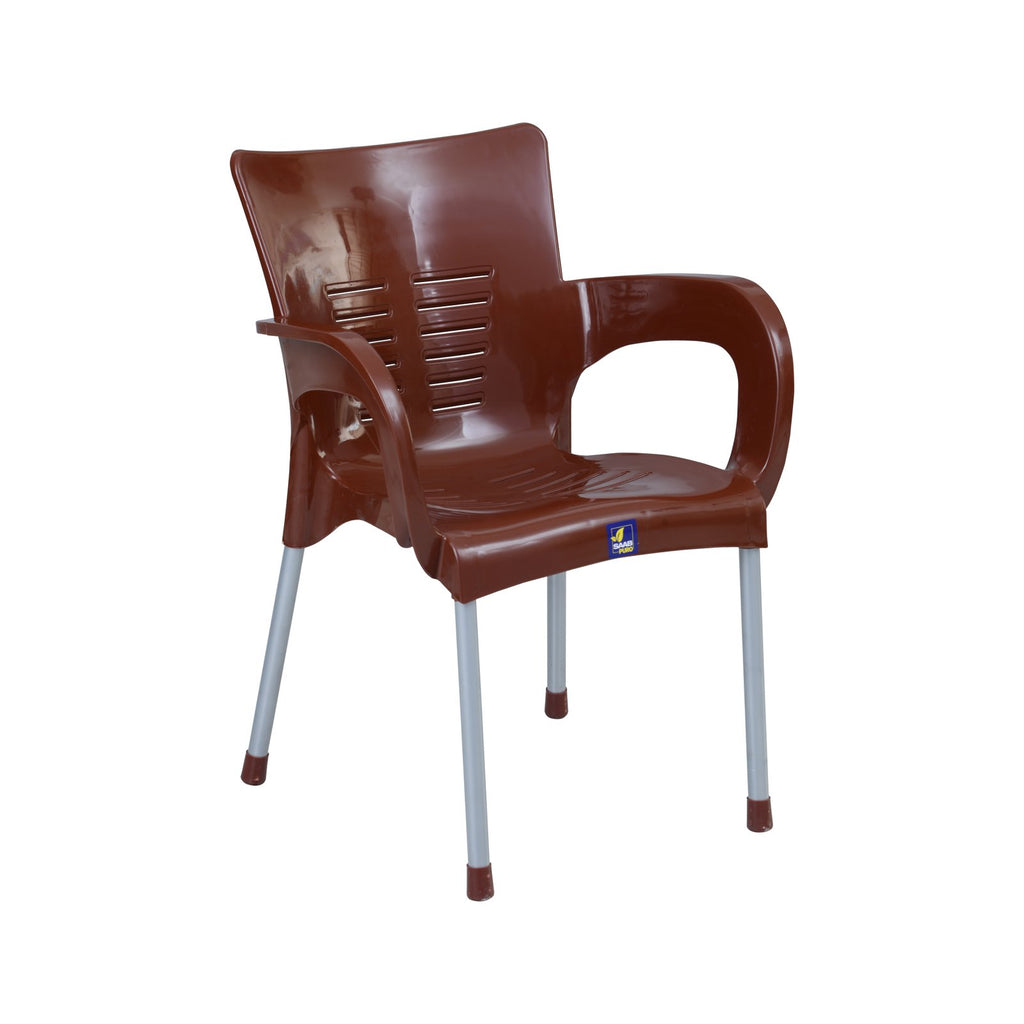SAAB Relaxo Chair With Silver Legs Model SAAB SP-206 – Saab Pakistan
